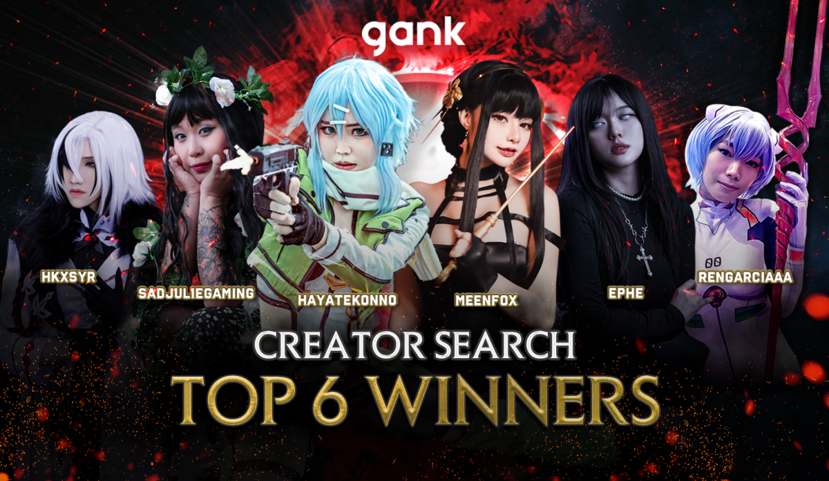 Creator Search - Winners Announcement - Gank