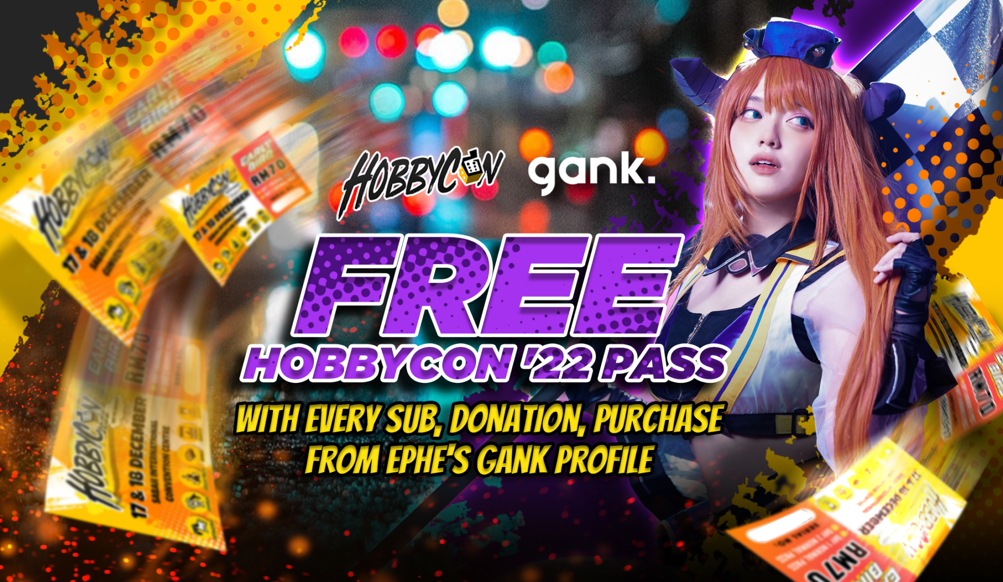 Gank-Cha HobbyCon '22 x Ephe - Gank