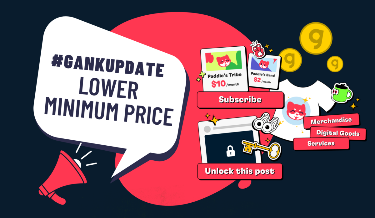#GankUpdate Lower Minimums, Decimal Pricing Now Available for All ...